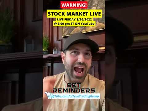 STOCK MARKET CRASH? FIND OUT LIVE!