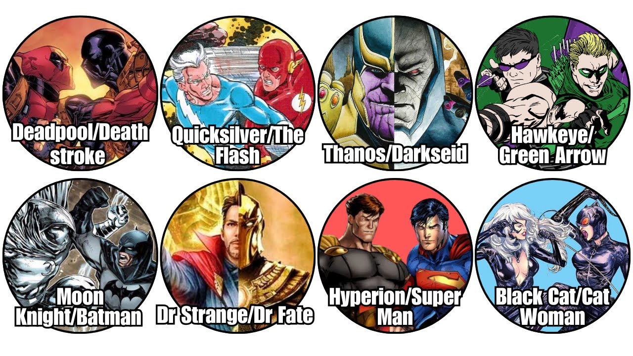 Every Marvel & DC Comics Copycat Explained In 21 Minutes