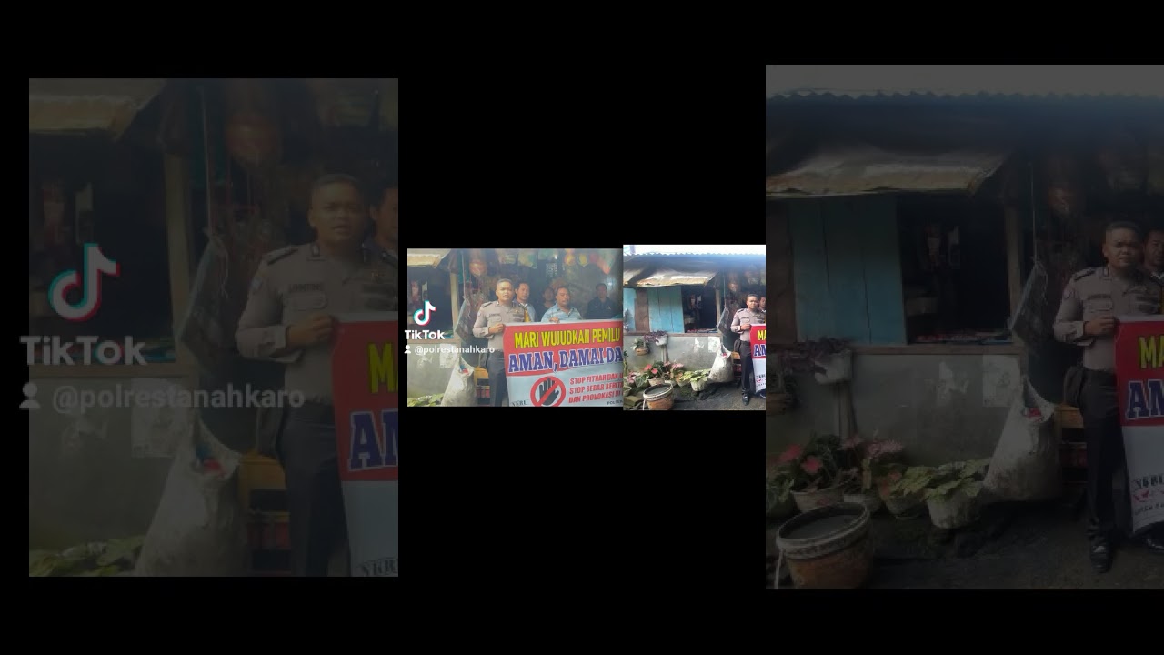 Bhabinkamtibmas Polres Tanah Karo Patroli Dialogis, Imbau Jaga Kamtibmas Jelang Pemilu 2024