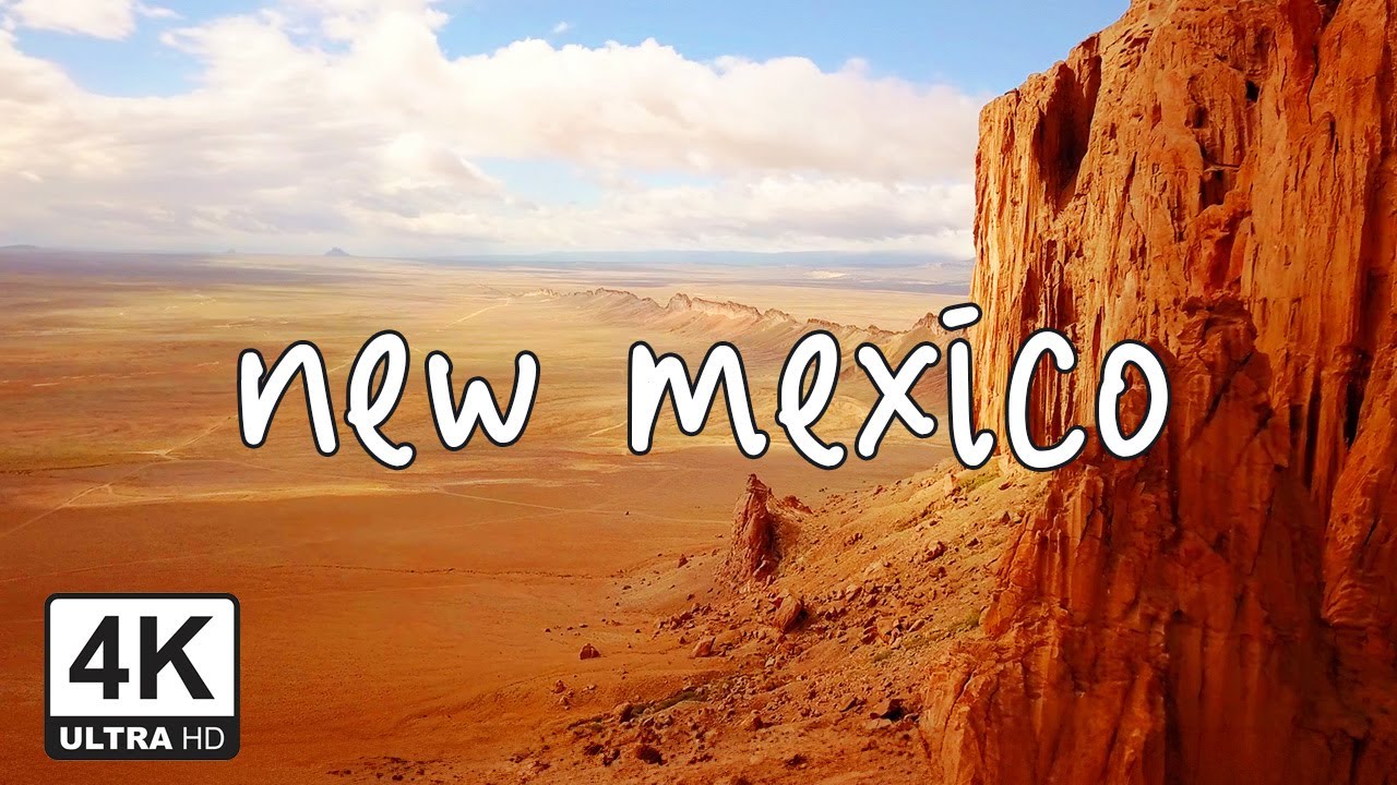 New Mexico 4K - Relaxing Ambient Music for Relieving Stress and Anxiety (4k UHD)