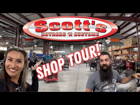 RANAS RADAR: SCOTT’S HOTRODS N CUSTOMS SHOP TOUR INSIDE THE FACTORY ...