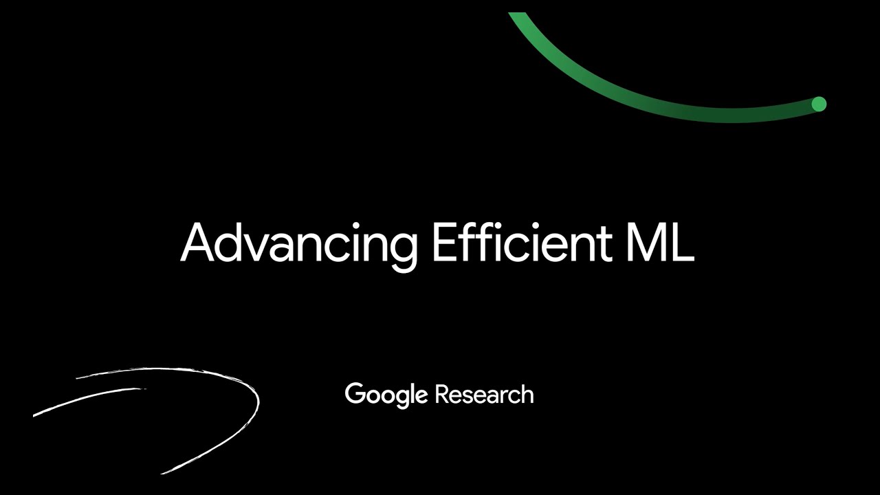Advancing efficient ML