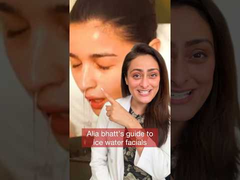 Ice water facial decoded by a dermatologist