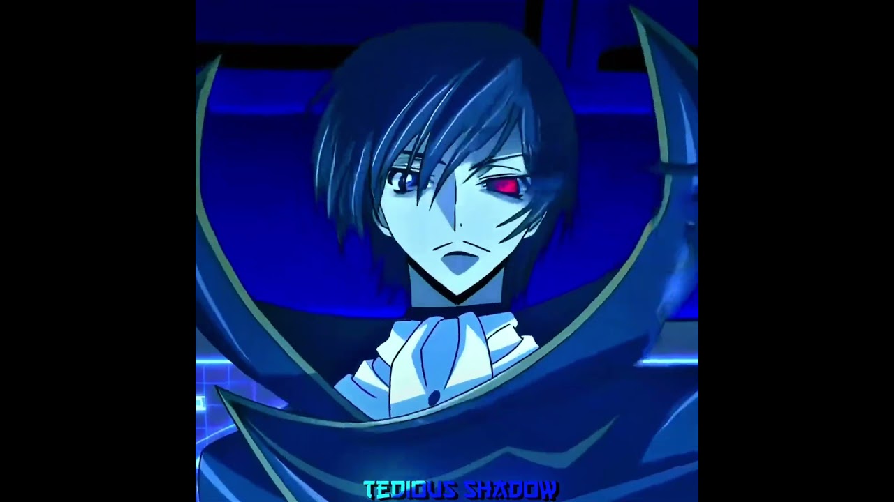 Lelouch Edit 🐐 || Code Geass || Tedious Shadow ||