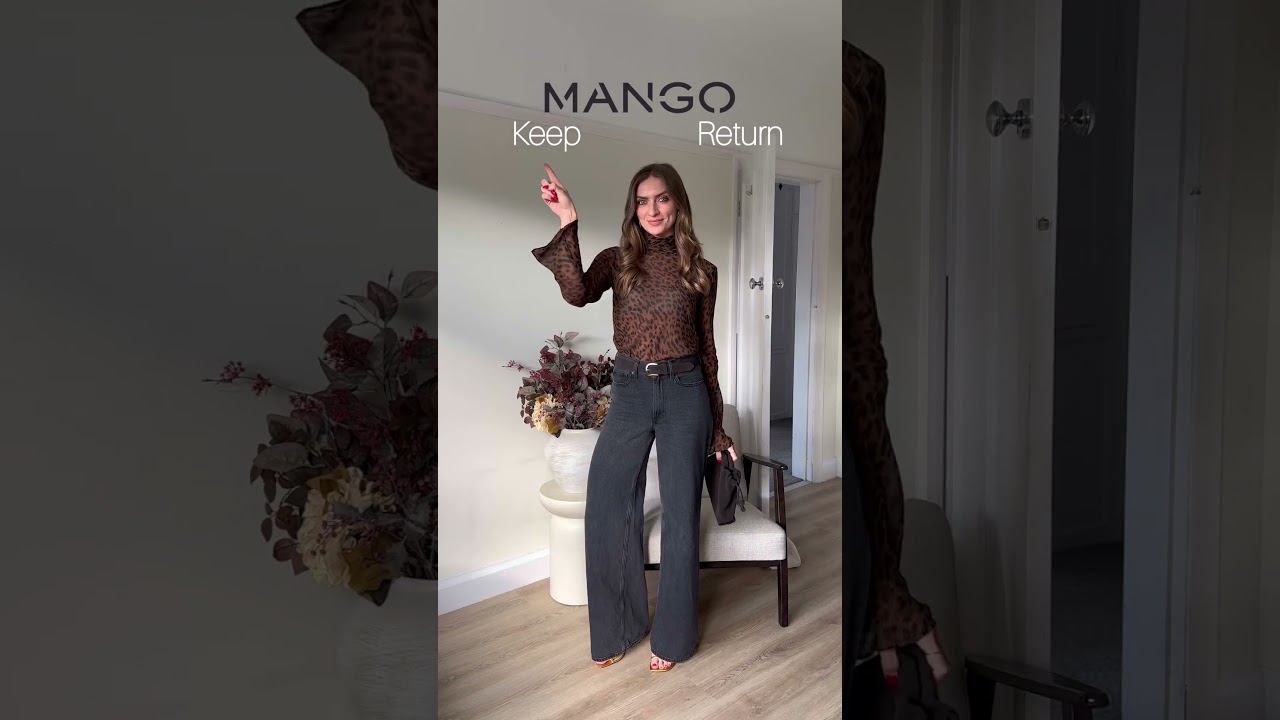 Mango order, keep or return? They’ve got some amazing pieces in this season! #mangohaul #autumn