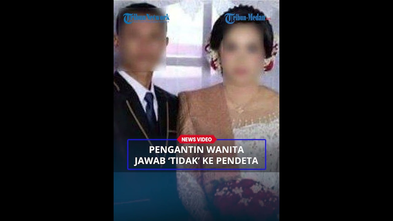 VIRAL Pernikahan Batal Setelah Pengantin Wanita Jawab 'TIDAK' ke Pendeta