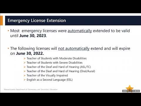 Special Education Leaders' Zoom Meeting — May 14, 2022