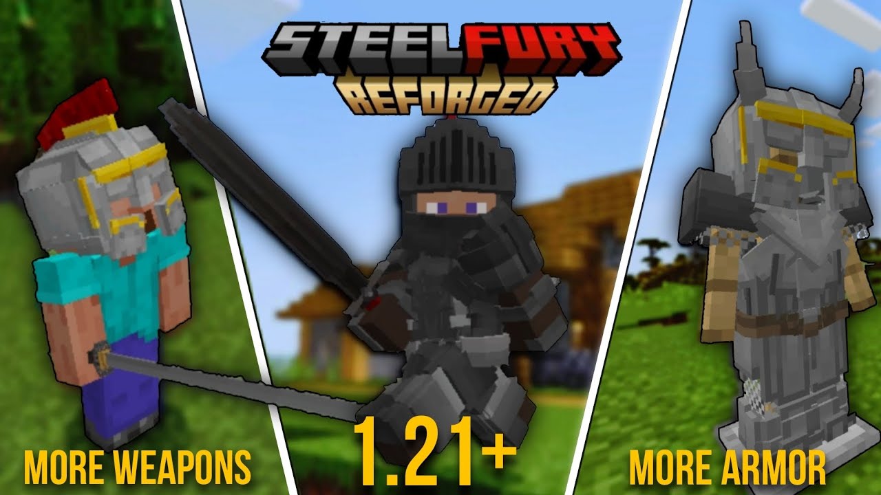 Steel & Fury Reforged Addon + Actions and Stuff | 1.21+