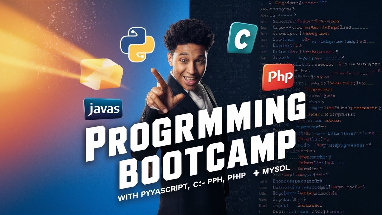 Programming Bootcamp with Python, JavaScript, C++, PHP MySql #udemycouponcode2025