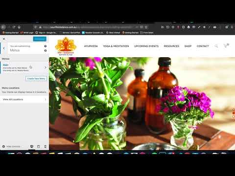How to rearrange the Wordpress Menu and add a link to another website