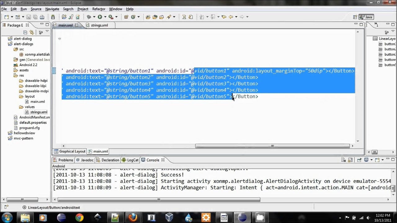 Android Alert Dialogs Tutorial - Part 1 of 2