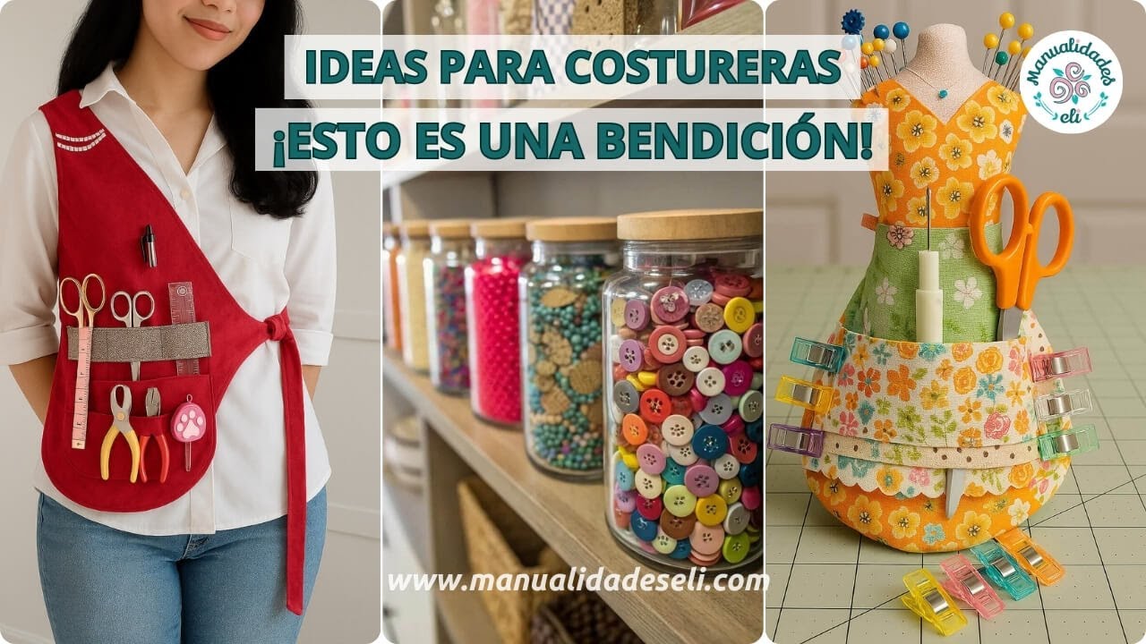 Ideas for seamstresses to make their lives easier in their workshop