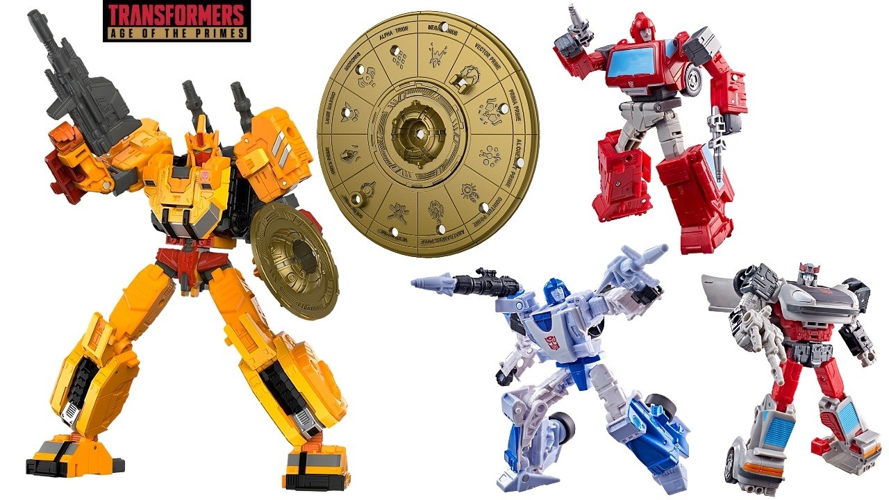LEAKED!!! 2026 AotP SENTINEL PRIME w/ARTIFACT + Selects G1 BLUESTREAK/IRONHIDE/MIRAGE Images!!!