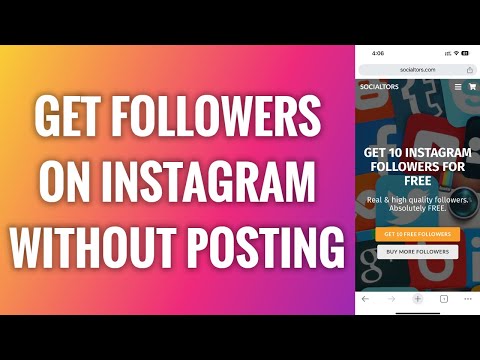 How To Get Followers On Instagram Without Posting