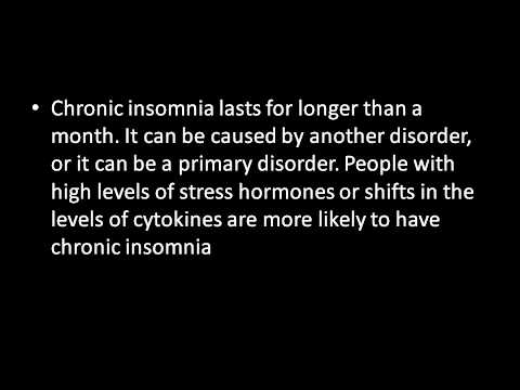 Sleeplessness