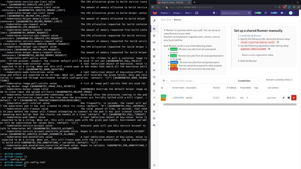 Learn about the runner docker executor