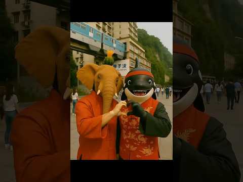 Brainrot characters in china🇨🇳& unbelievable Chinese song #brrbrrpatapim #tungtungtungsahur#shorts
