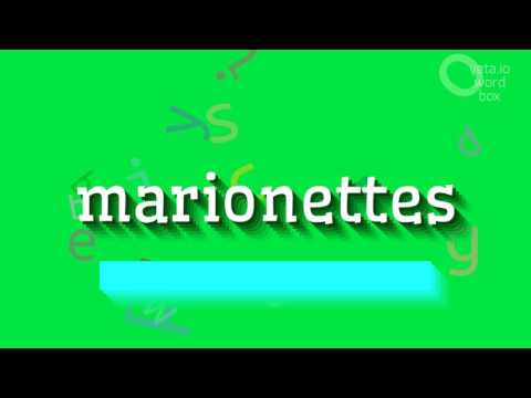How to say "marionettes"! (High Quality Voices)