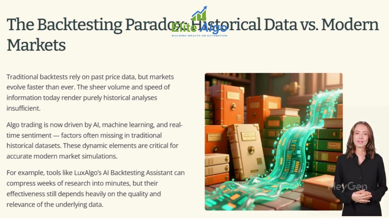 Backtesting in 2025: How Realistic Is Historical Data for Today’s Algo Trades