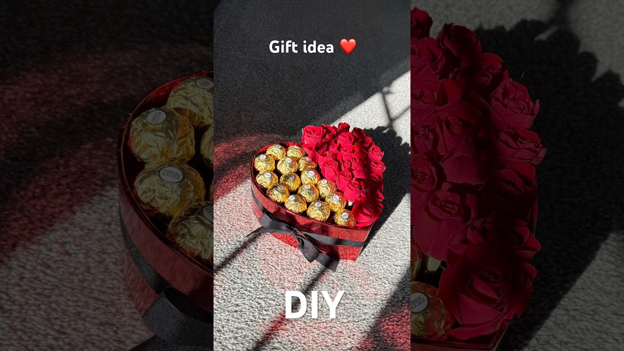 Gift idea every girl would love ❤️ #rosebox #DIY #anniversarygift #valentinesdaygift  #giftbox