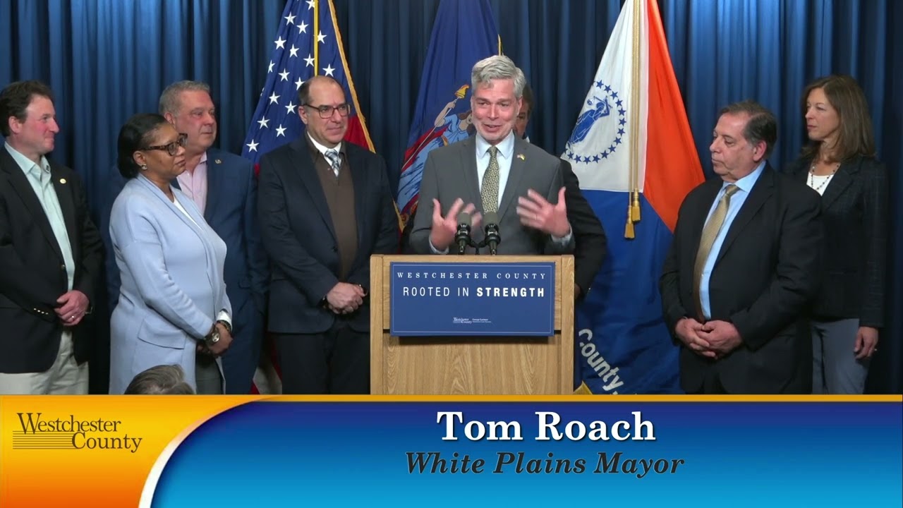 White Plains Mayor Tom Roach Remarks During Municipal Initiatives Briefing