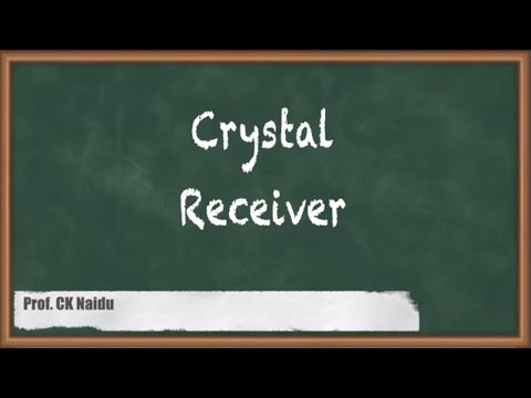 Crystal Receiver Basics: Understanding The Fundamentals - GATE Communications Video Lecture ...