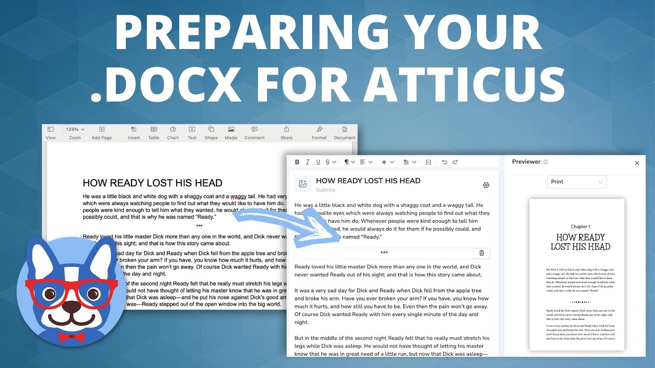 Preparing Your DOCX for Atticus