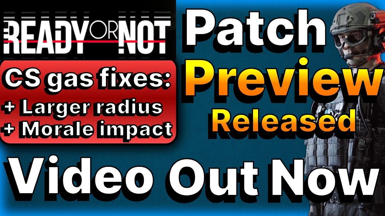 Ready or Not | CS gas preview released from Void Interactive