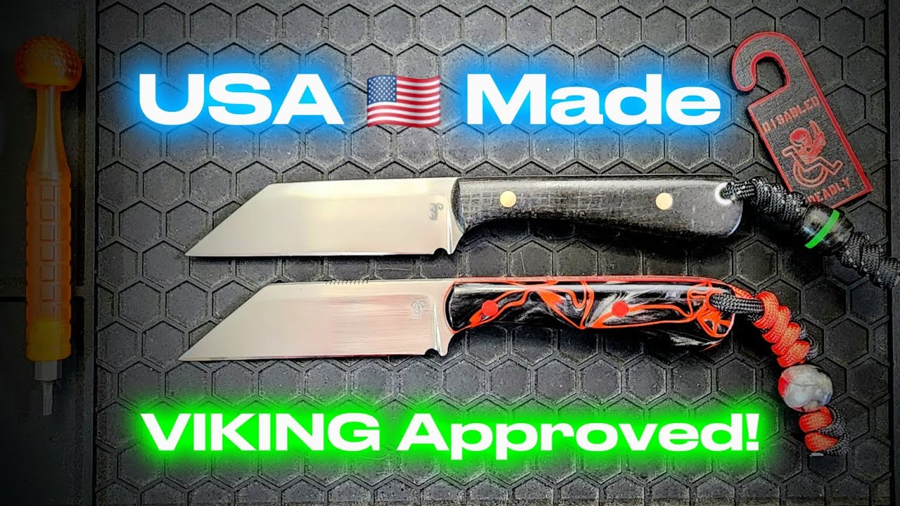 2 BEAUTIFUL AriesEDC Custom Spikes 🔥 | USA Made | Viking Approved!