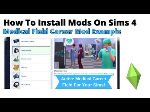 How To Install Medical Field Career Mod For Sims 4 | 2024