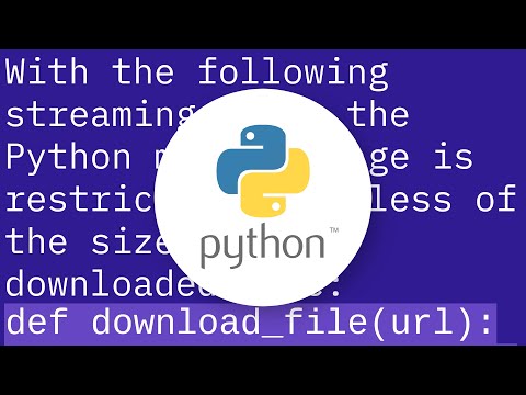 Download large file in python with requests