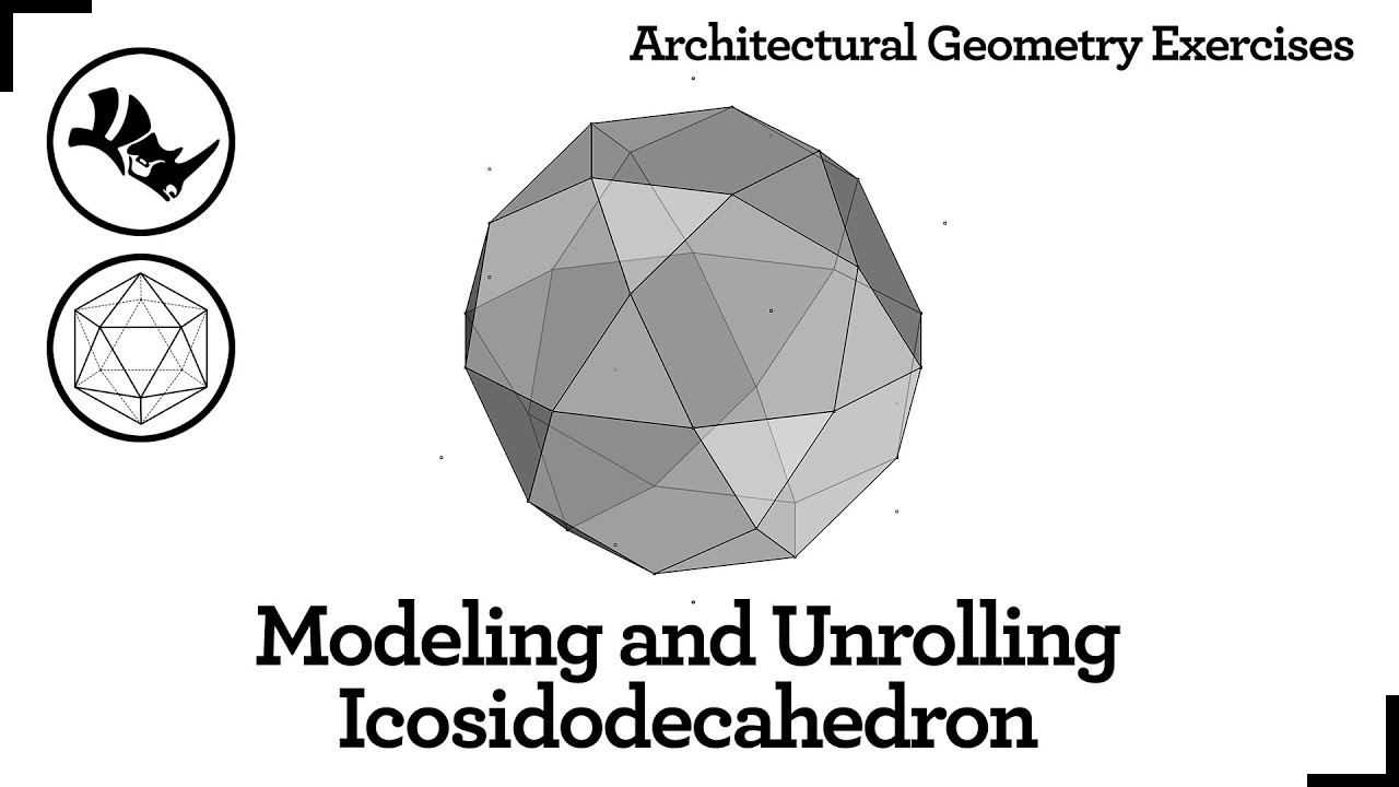 Modeling and Unrolling Icosidodecahedron