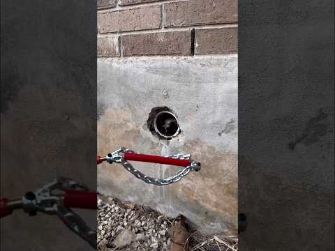 Clearing A Clogged Building Drain