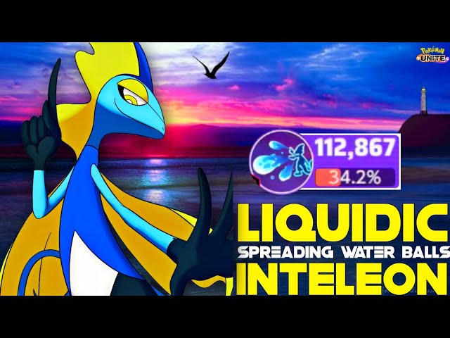 Pokemon Unite Inteleon guide: Best movesets, builds, items, and more
