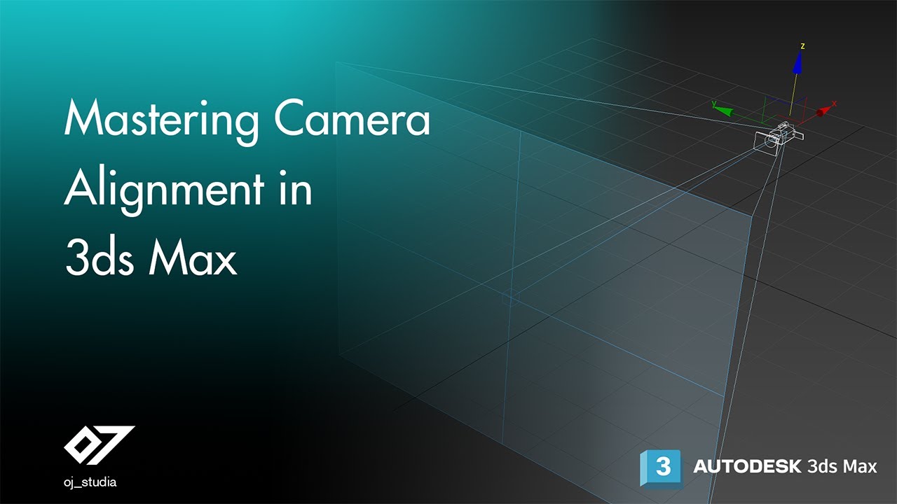 Mastering camera align tool : 3ds MAX tutorial