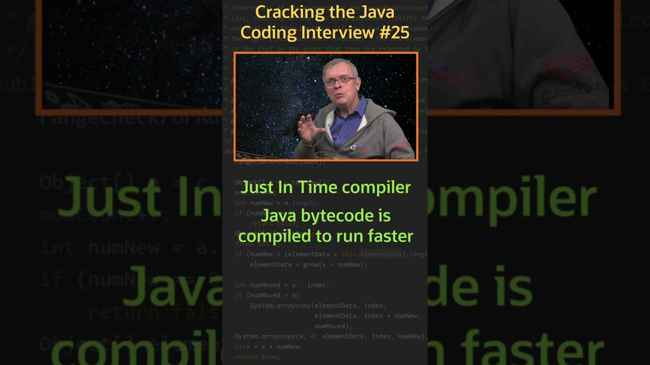 What is a JIT? - Cracking the Java Coding Interview