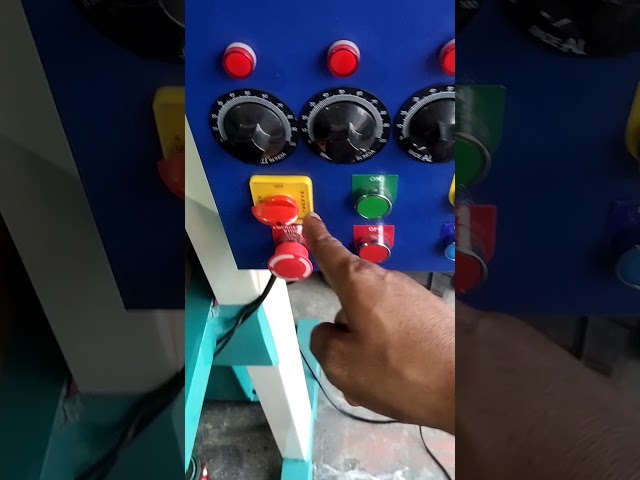 Paper Plate Machine Control Panel - Paper Plate Making Hyderolic ...