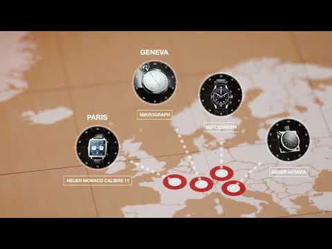 @TAGHEUER : Heuer Globetrotter ••• 150 ANS D'HISTOIRE EN 400 PIÈCES
