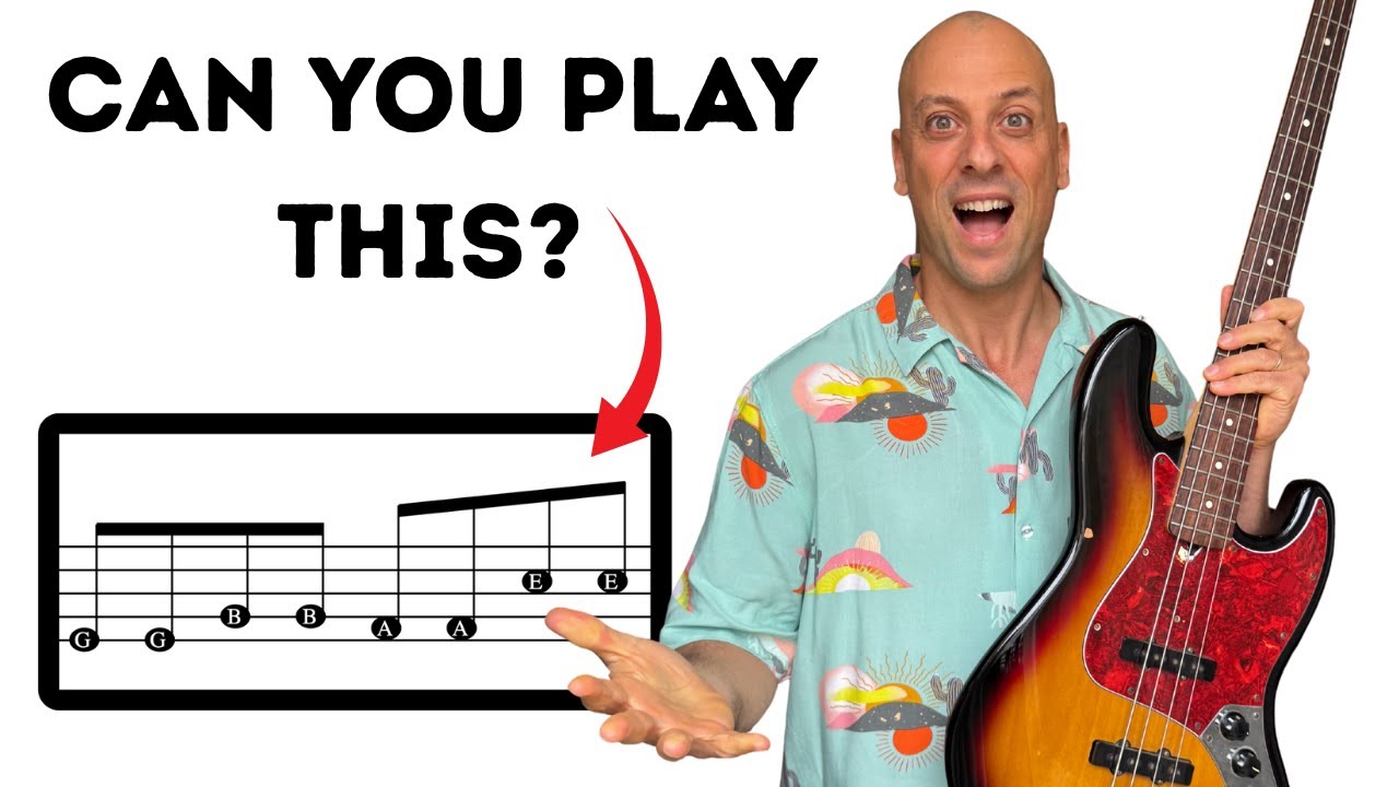 Bass Sight Reading Simplified (Notes & Rhythm)