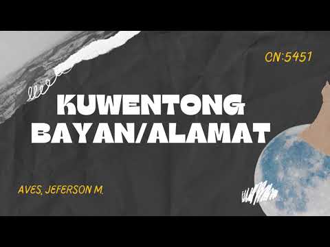 Kwentong Bayan/Alamat