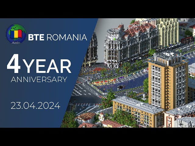 Romania in Minecraft 1:1 scale - Bucuresti Timisoara Brasov Cluj Sinaia ...