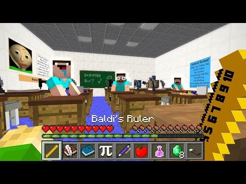 HOW TO PLAY as BALDI BASICS in MINECRAFT! – Epic How