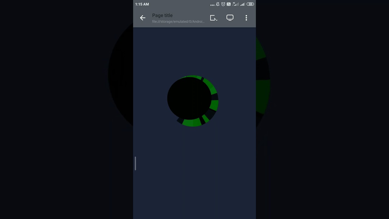New loading animation preloader #html #css