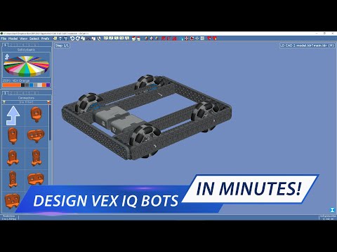 Design a VEX IQ Robot in 10 Min! (with Ben Lipper)