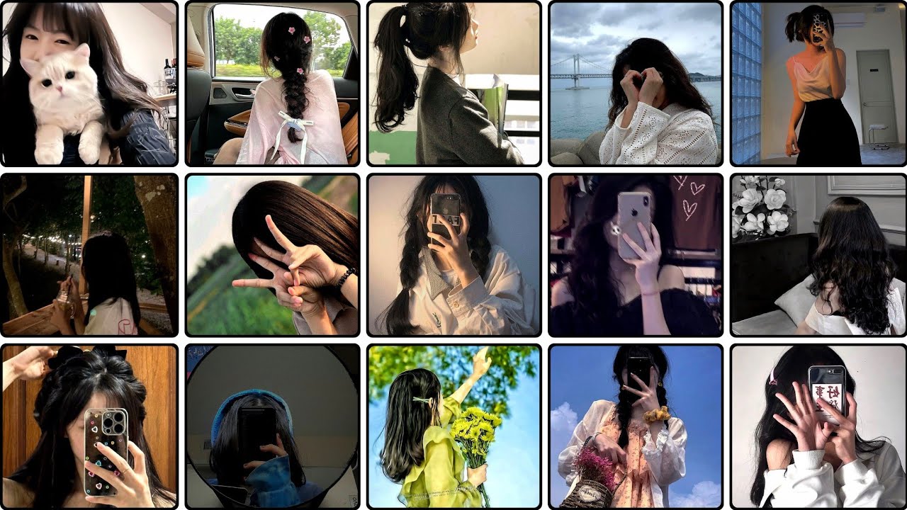 Hide face korean Girl🔥| hidden face dpz for Girls, hidden face Dpz for Whatsapp, #photodps #2023dpz