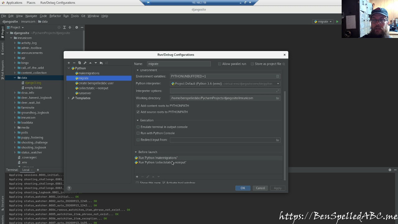 sqlite3 vs pycharm bug