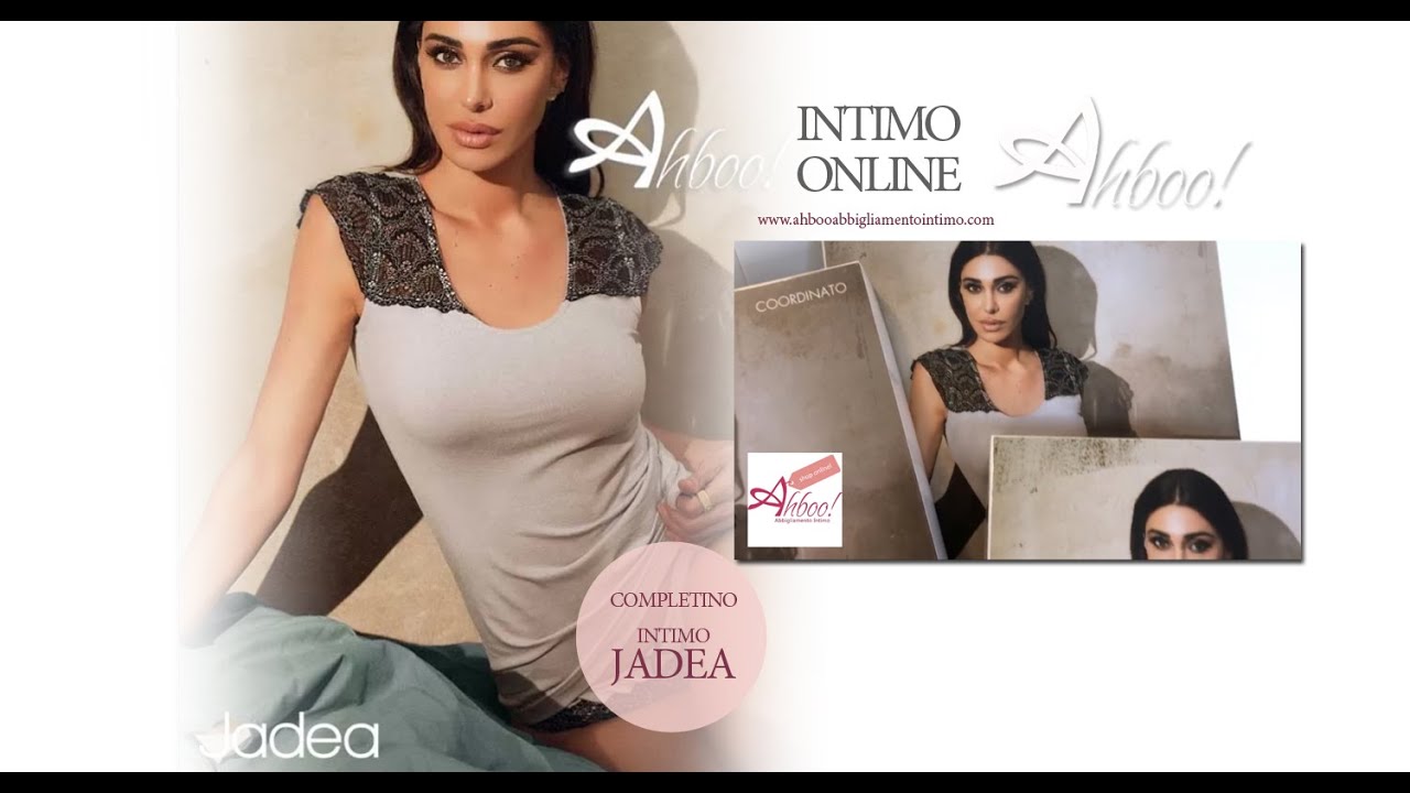 Jadea collezione 2022 completino intimo pizzo ricamato bi-colore