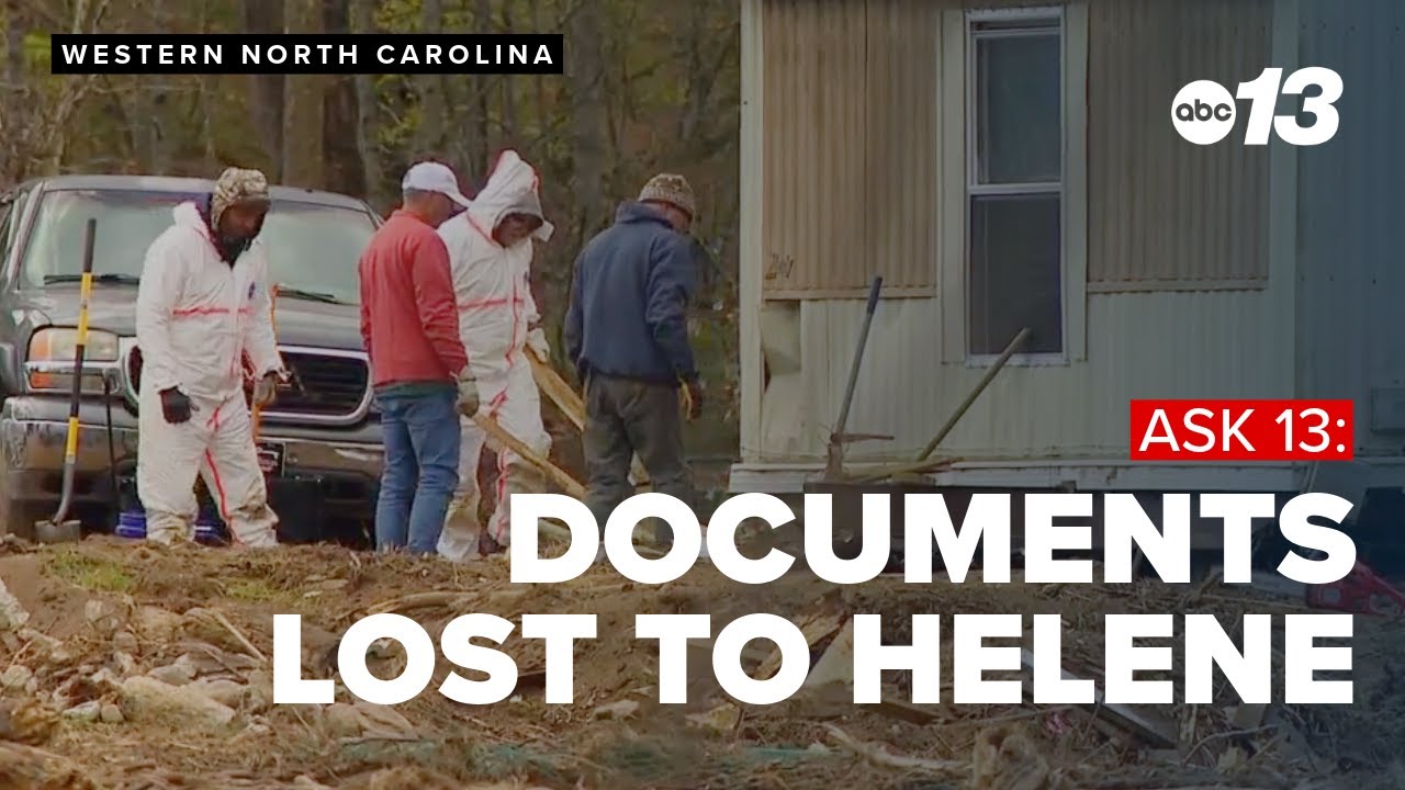 How do I replace important documents lost to flooding?