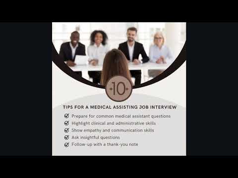Job Interview Tips for Medical Assistants