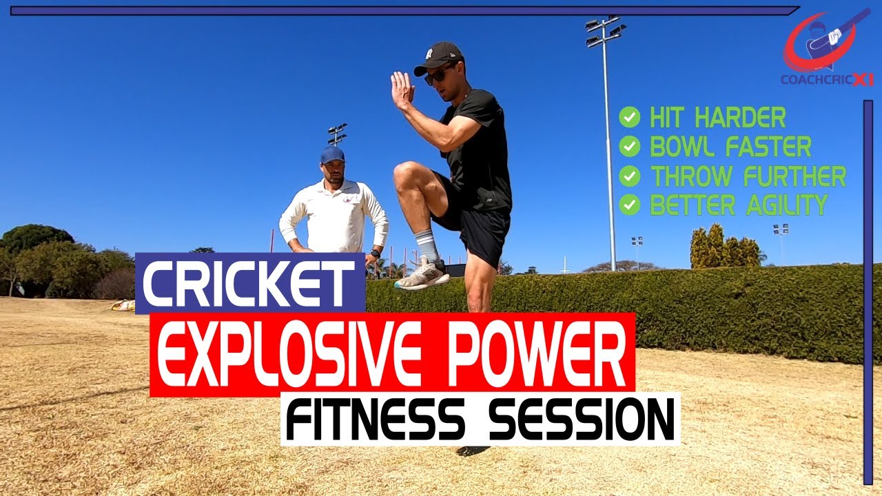 Improve Explosive Power | Cricket Fitness Session | ft Hybrid Health SA